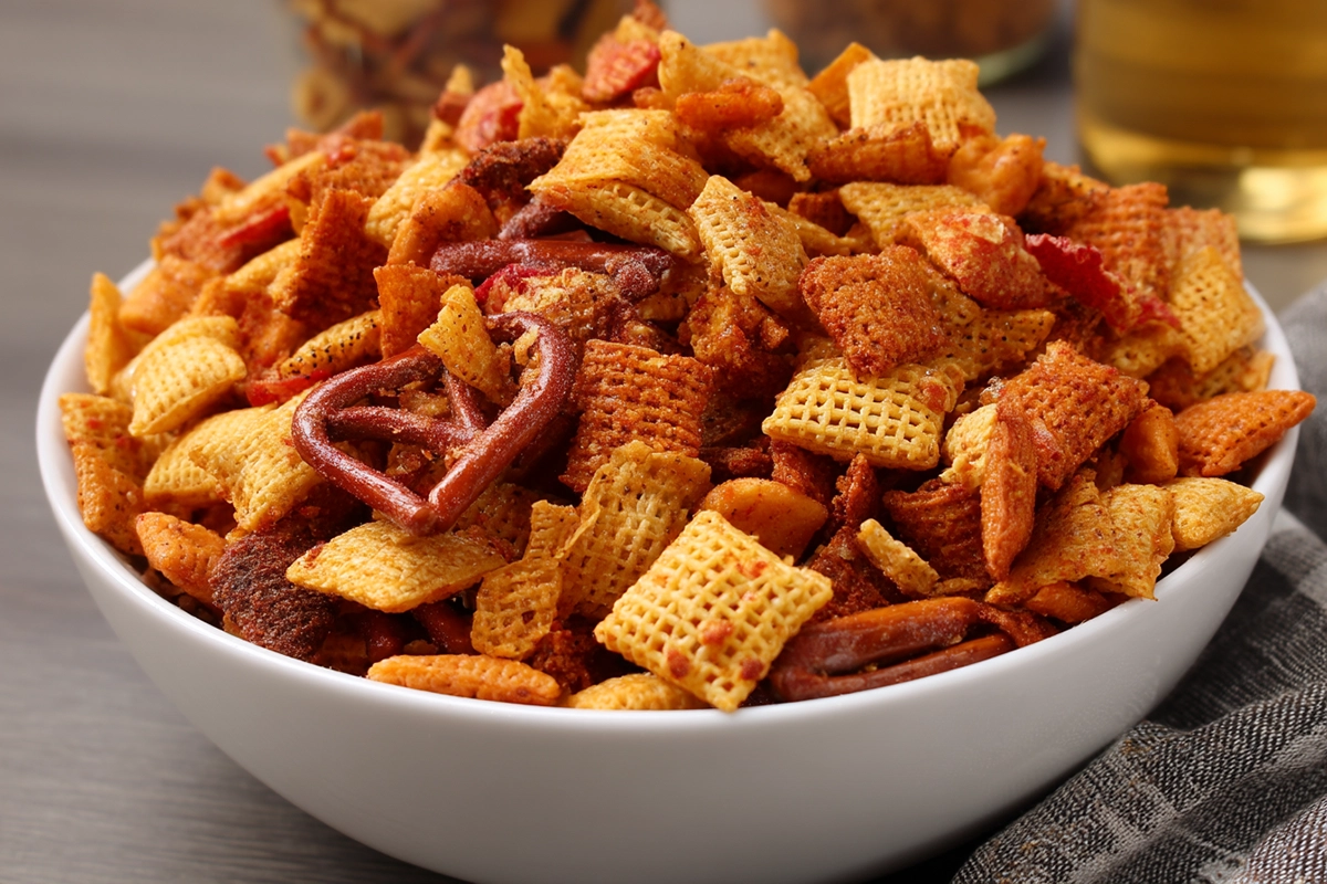 Hot Honey Chex Mix Recipe: Sweet, Spicy, and Seriously Addictive ...