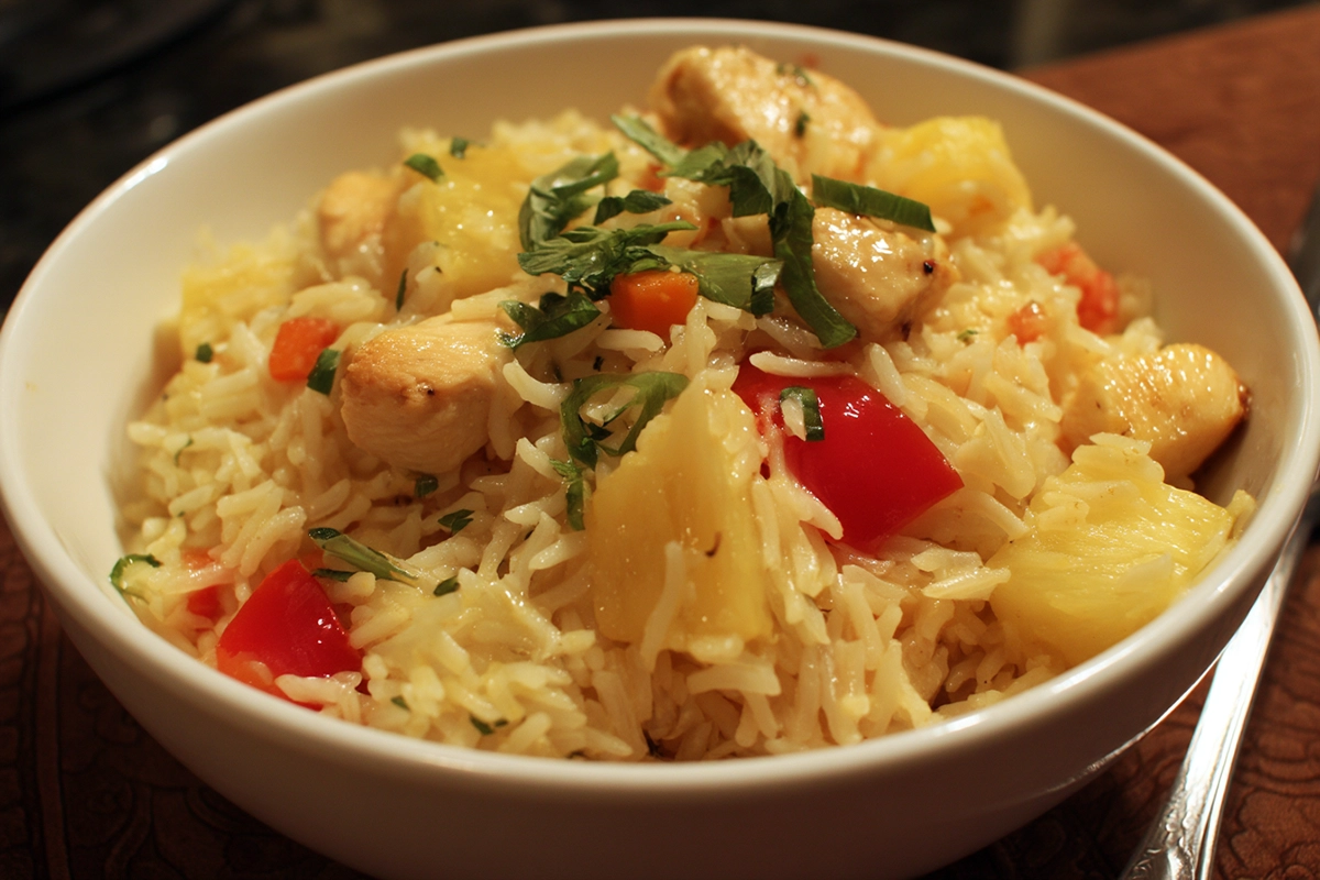 Tropical Pineapple Chicken Rice Delight - Yummiest Flavor