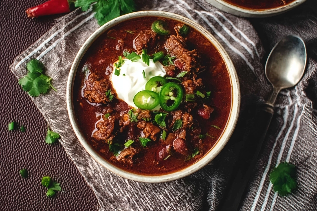 Slow-Cooker Texas Chili: A Hearty, No-Bean Classic That Packs a Punch ...