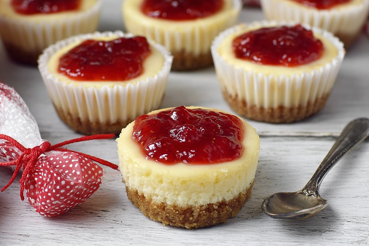 Mini Cheesecakes: Creamy Dessert Cups with Classic Graham Cracker Crust ...