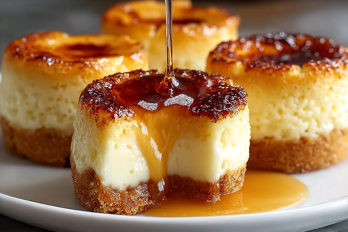 Mini Crème Brûlée Cheesecakes That'll Make You Feel Like a French ...