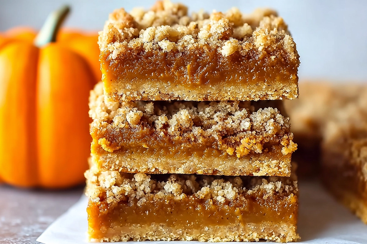 Pumpkin Pie Crumble Bars: Your New Favorite Fall Dessert - Yummiest Flavor
