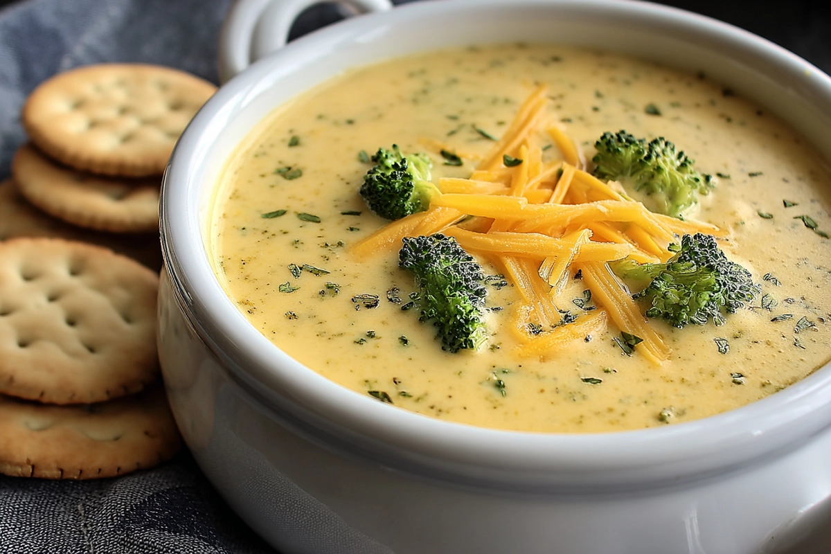 Panera Broccoli Cheddar Soup Copycat Creamy Comfort In A Bowl