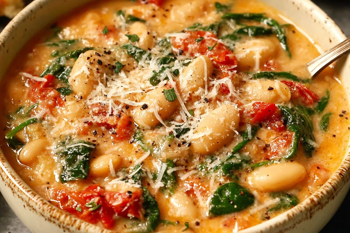 Tuscan Parmesan Cream Soup: Cozy Comfort in a Bowl - Yummiest Flavor