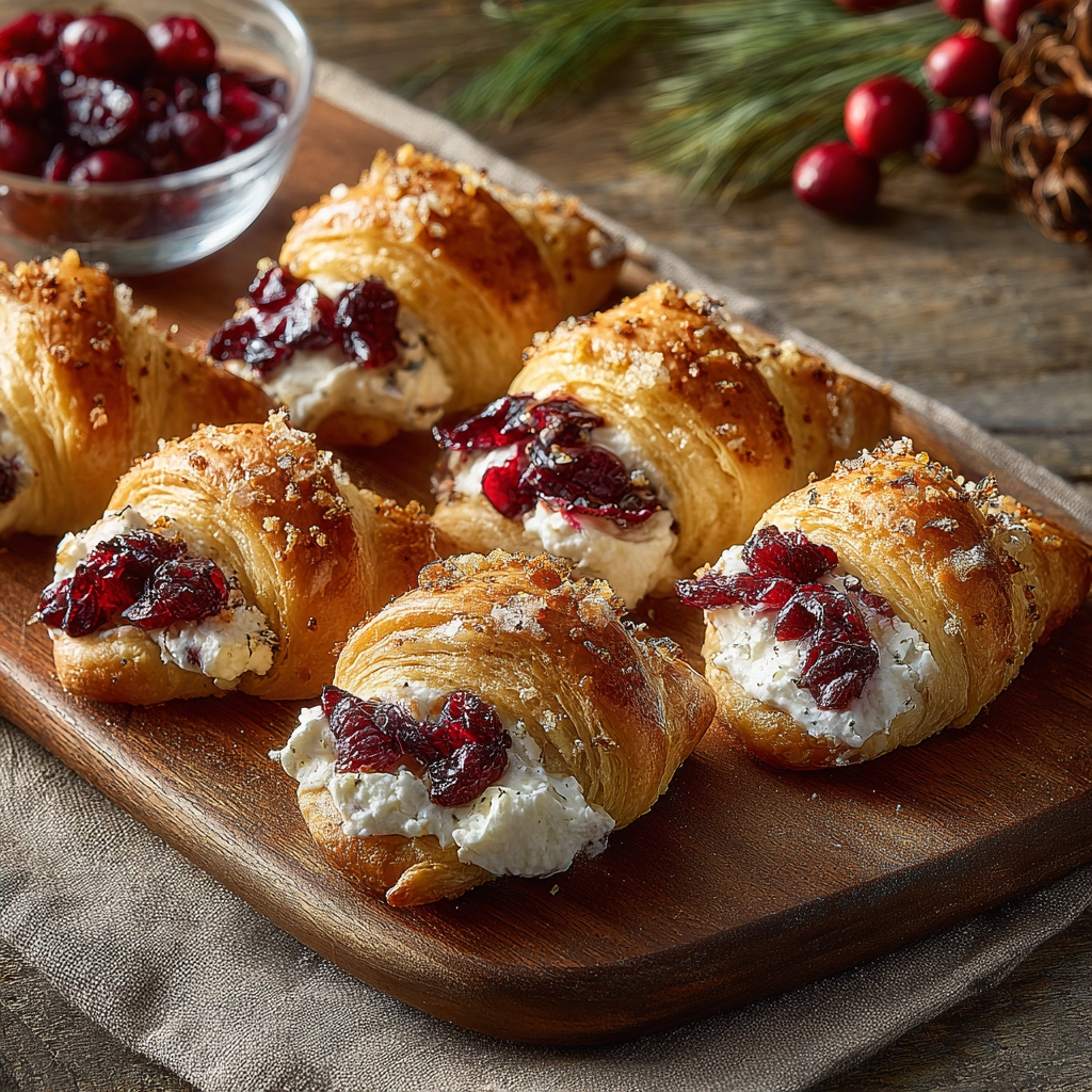 Cranberry Cream Cheese Crescent Bites – Easy, Festive, and Addictive!