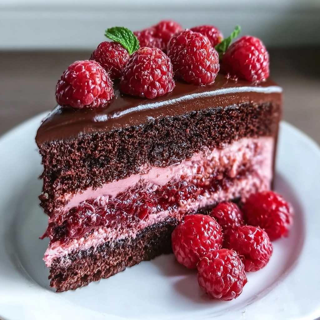Dark Chocolate Raspberry Mousse Cake: The Ultimate Decadent Dessert
