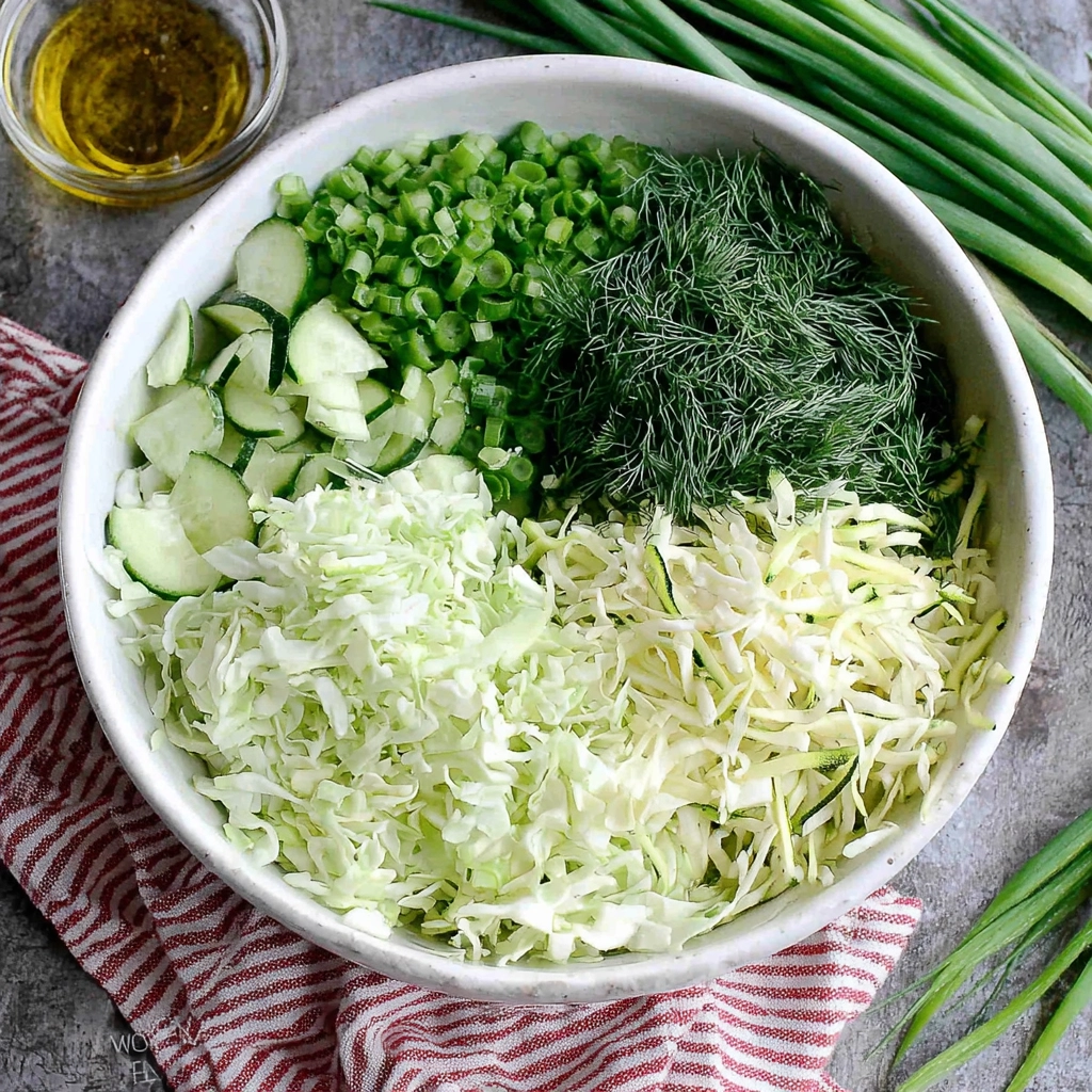 Cabbage Cucumber Salad – Simple 15-Minute Side