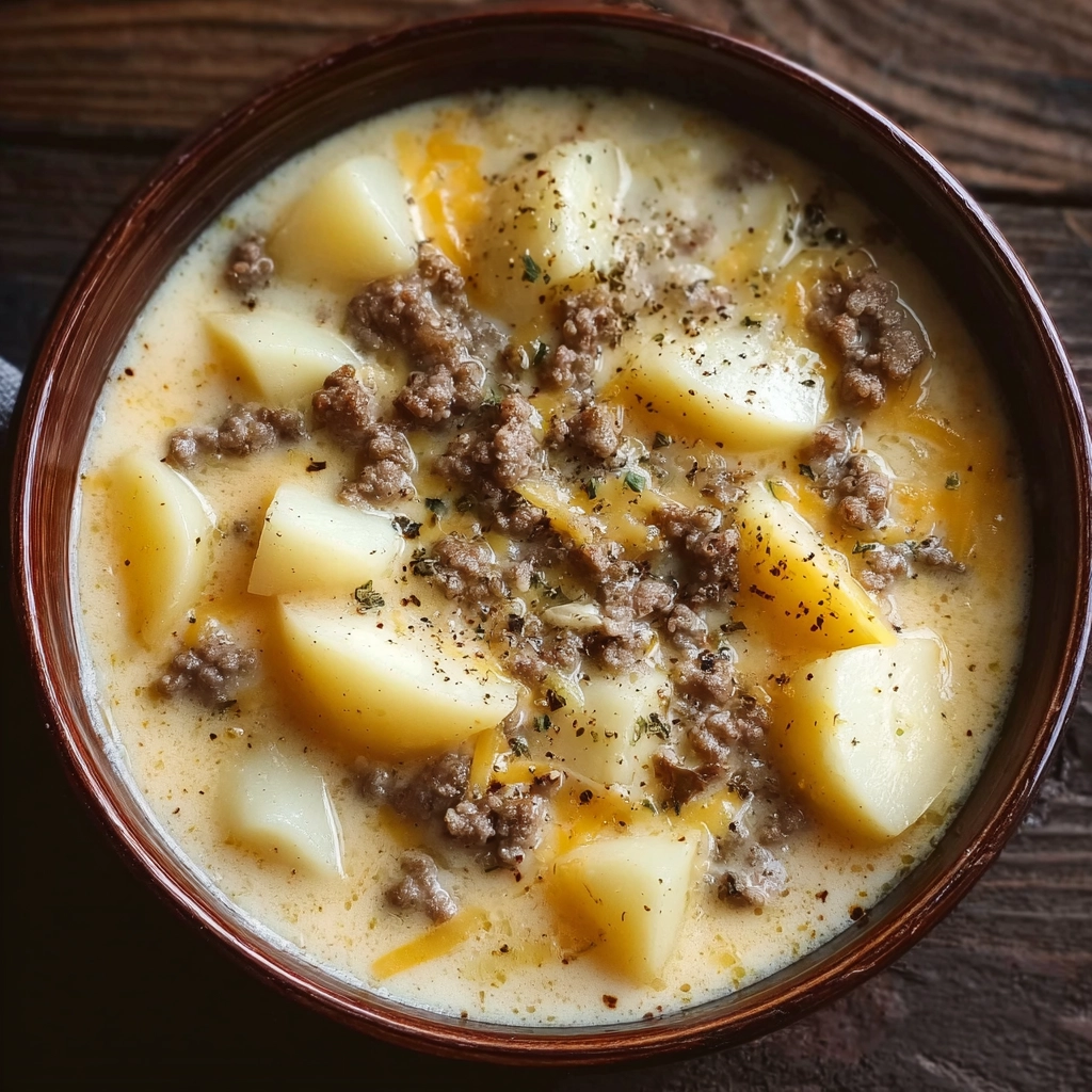 Cheeseburger Soup Recipe – Amazing 1-Pot Comfort Meal