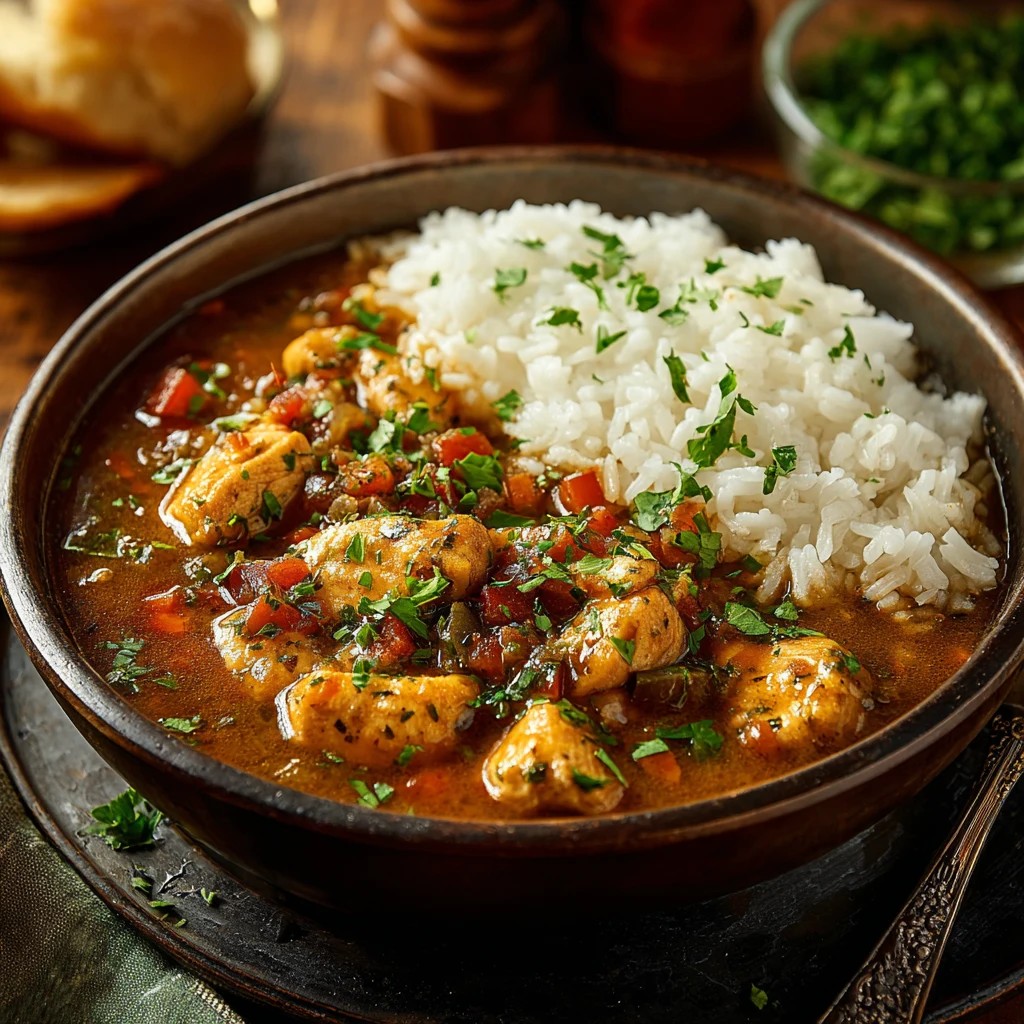 Chicken Etouffee Ultimate 5-Step Cajun Dinner