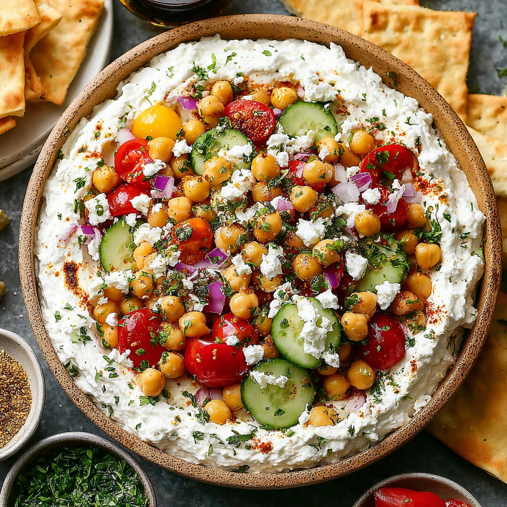 Cottage Cheese Chickpea Salad Ultimate 5-Step Fresh Meal