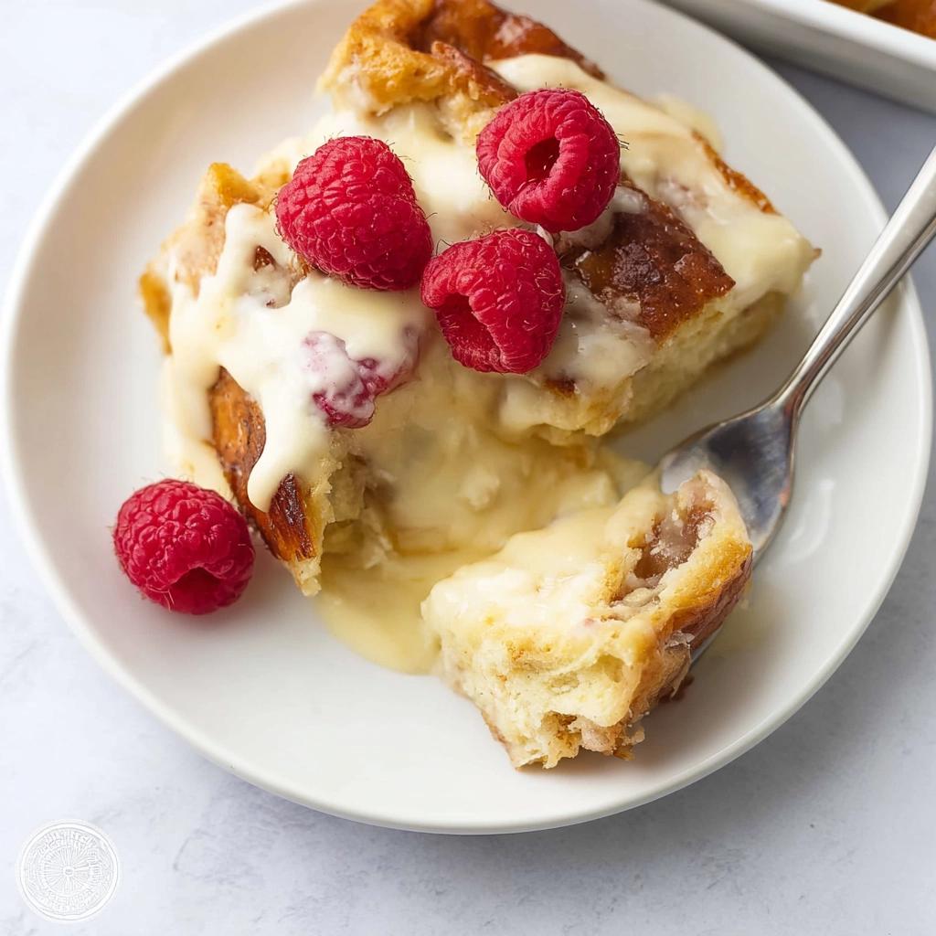 Croissant Bread Pudding – Ultimate 12-Serving Classic