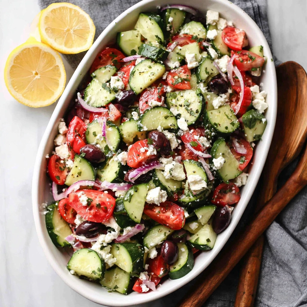 Greek Cucumber Salad – Ultimate Fresh 15-Minute Recipe