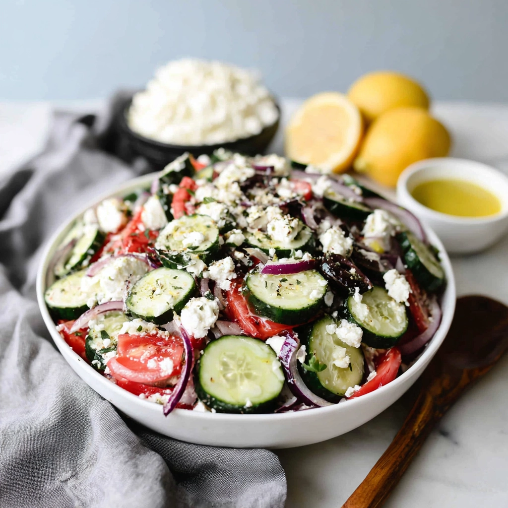 Greek Cucumber Salad – Ultimate Fresh 15-Minute Recipe
