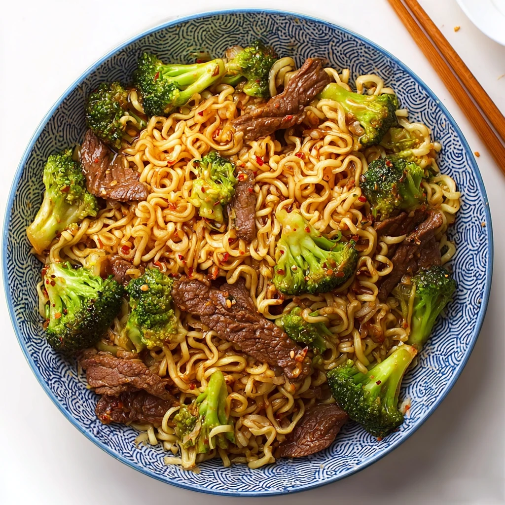 Beef Ramen Stir Fry Simple 30 Minute Skillet Dinner
