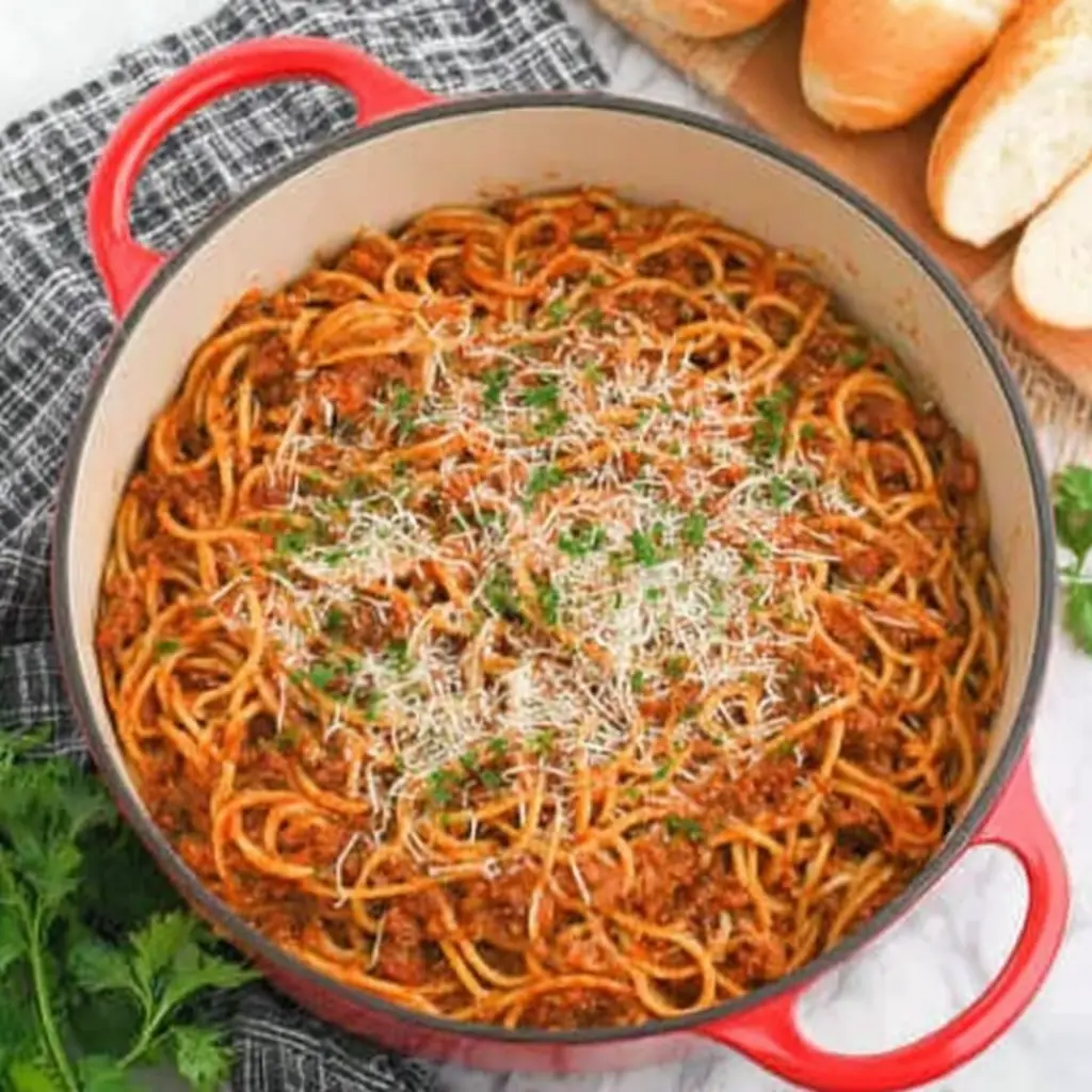 One Pot Spaghetti – Amazing 25 Minute Dinner