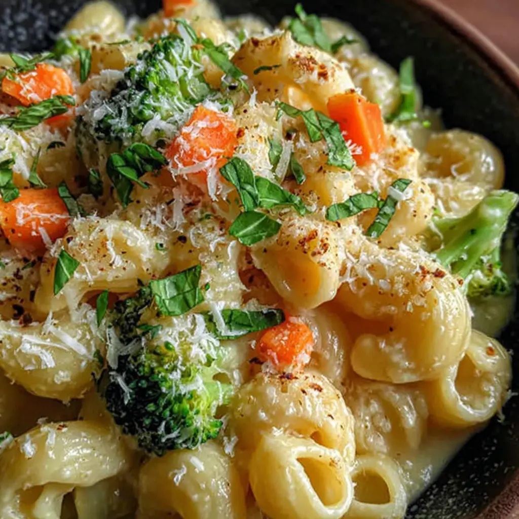 Veggie Mac and Cheese Amazing 25 Minute One Pot Dinner