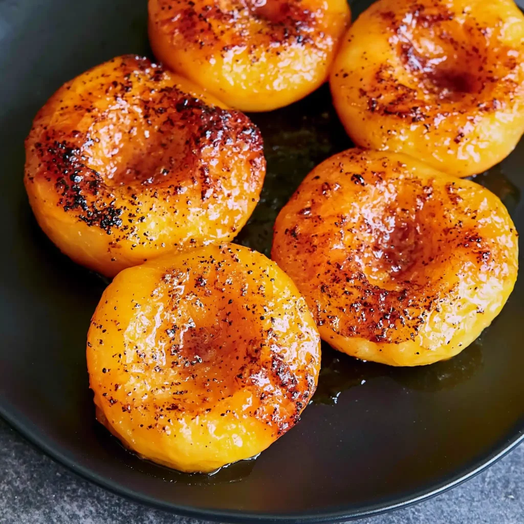 Pan Fried Peaches Recipe – Amazing 15 Minute Dessert
